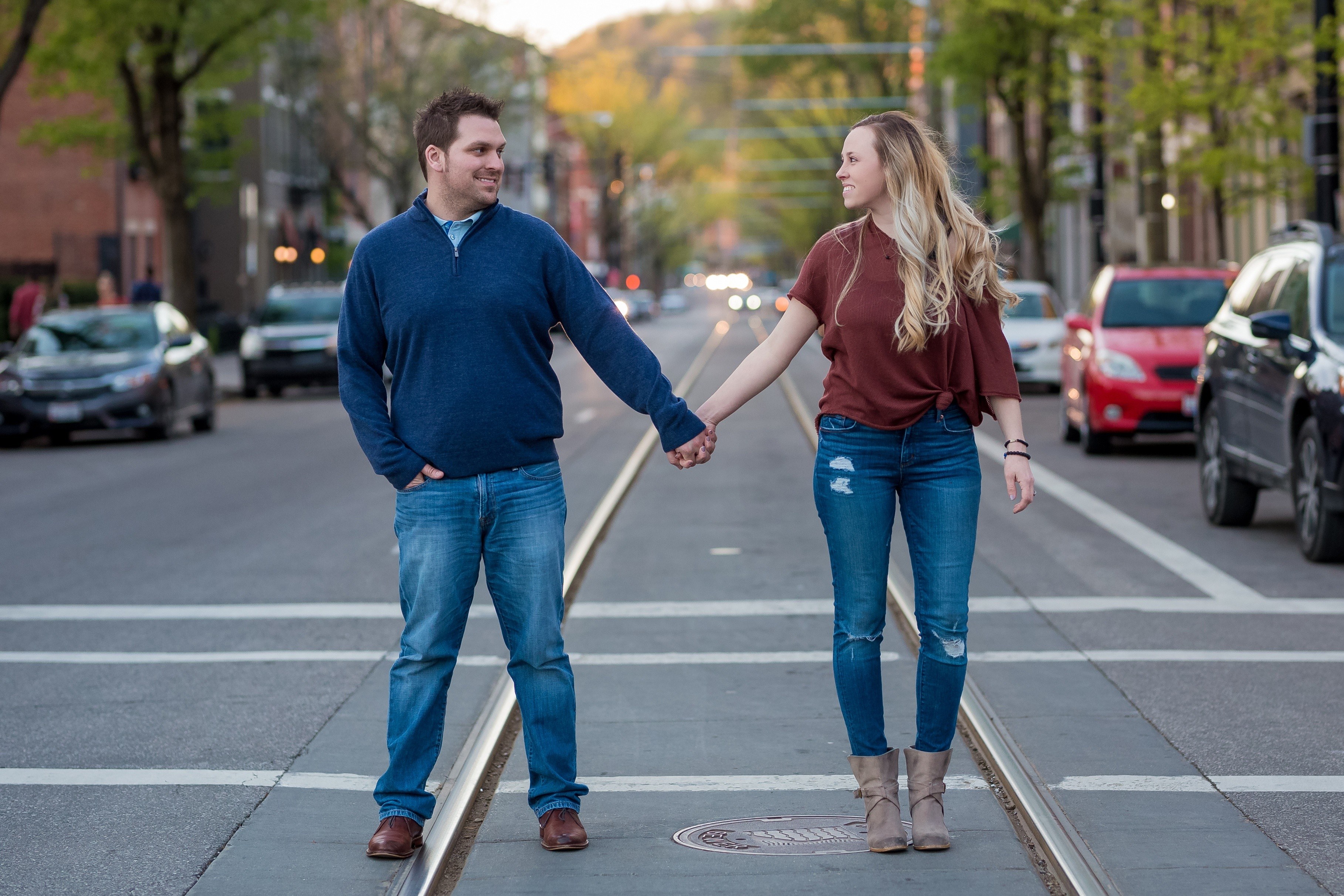 Kayla + Andrew - Rhinegeist Brewery - Cincinnati Engagement ...