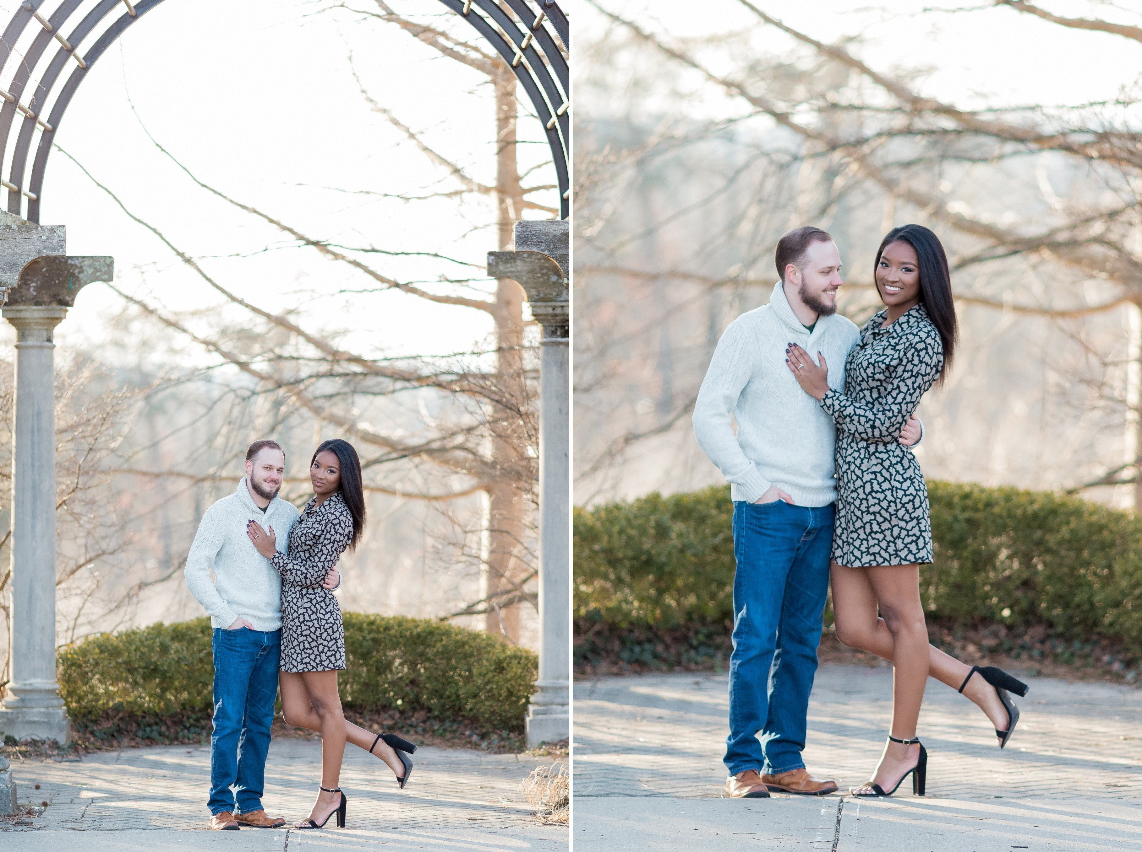 Deja + William - Ault Park - Cincinnati Engagement Photographers - Adam ...