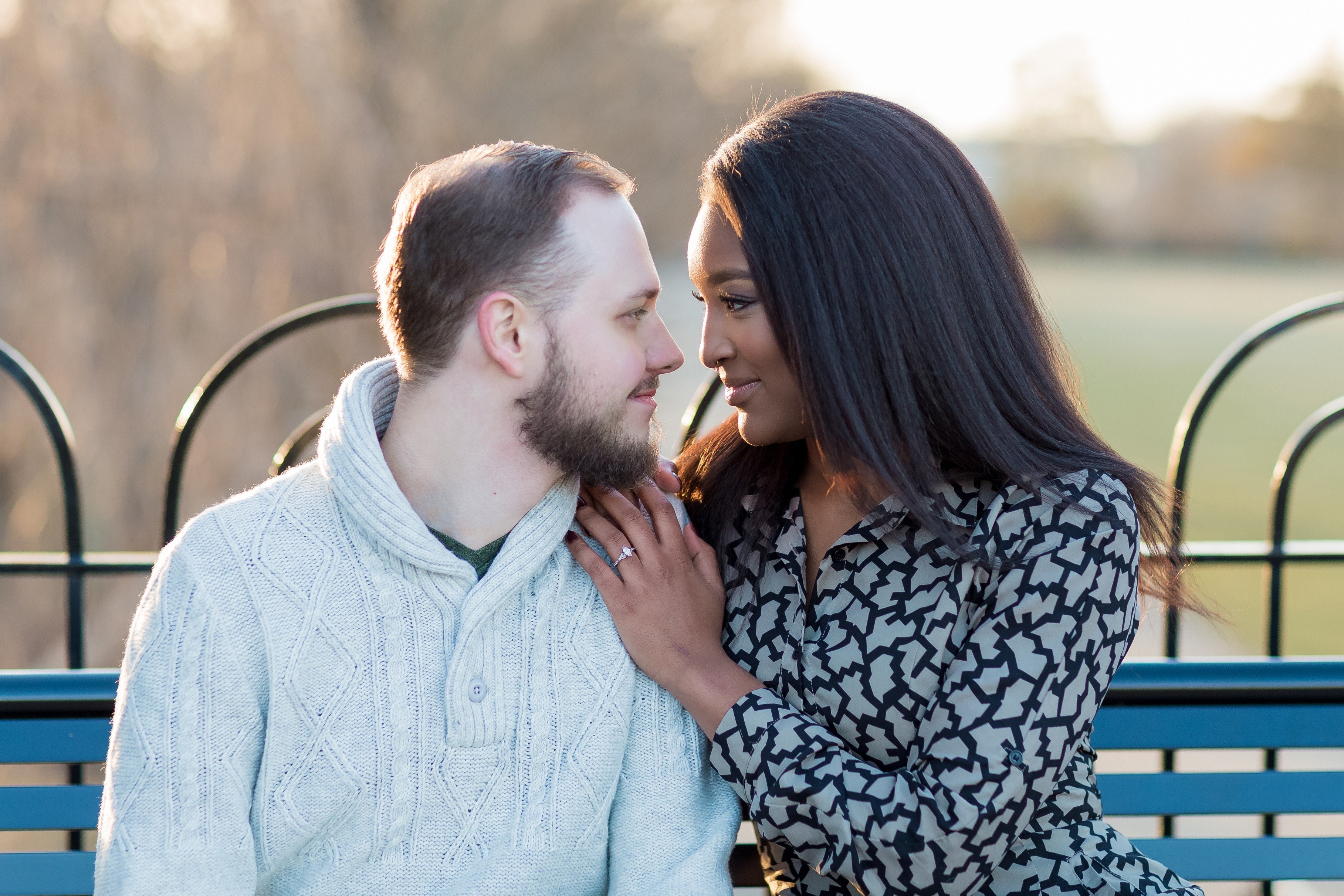 Deja + William - Ault Park - Cincinnati Engagement Photographers - Adam ...