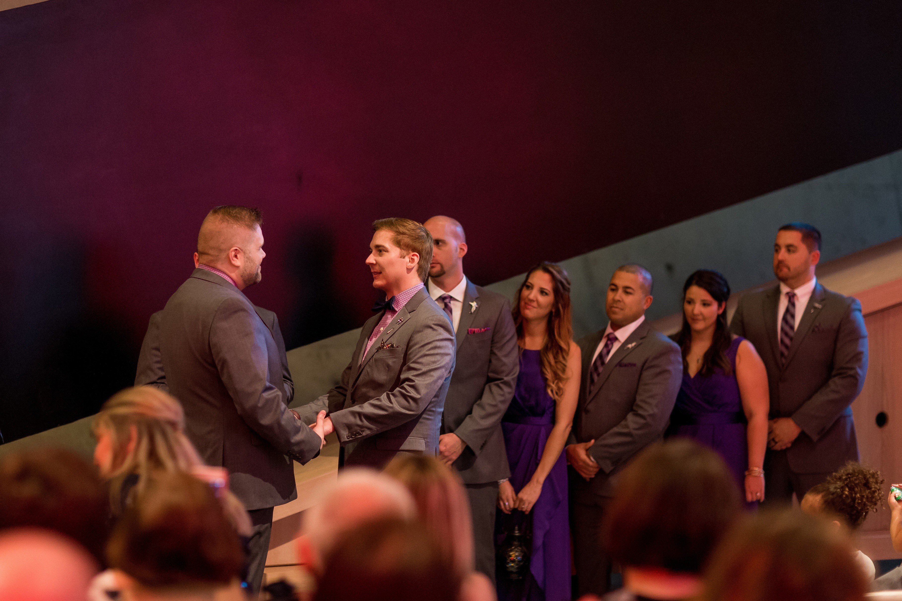 Joshua + Michael - Cincinnati Contemporary Arts Center Wedding ...