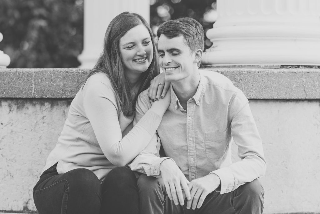 Lynn + Tom - Ault Park - Cincinnati Engagement Photographers