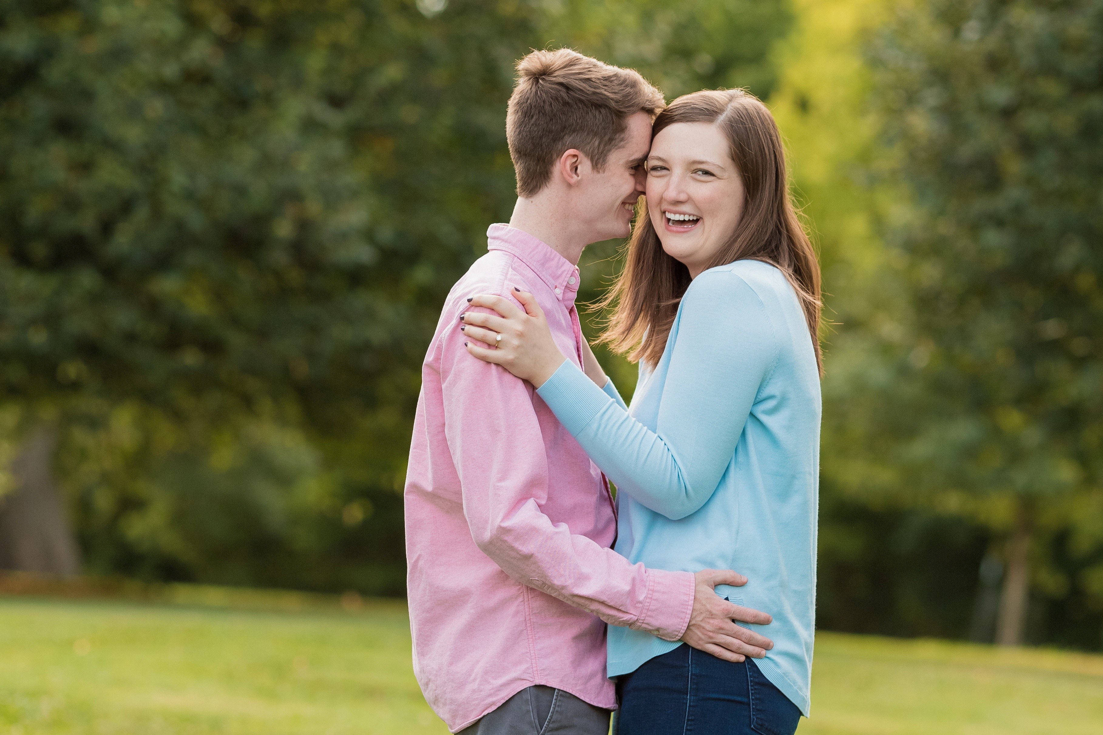 Lynn + Tom - Ault Park - Cincinnati Engagement Photographers