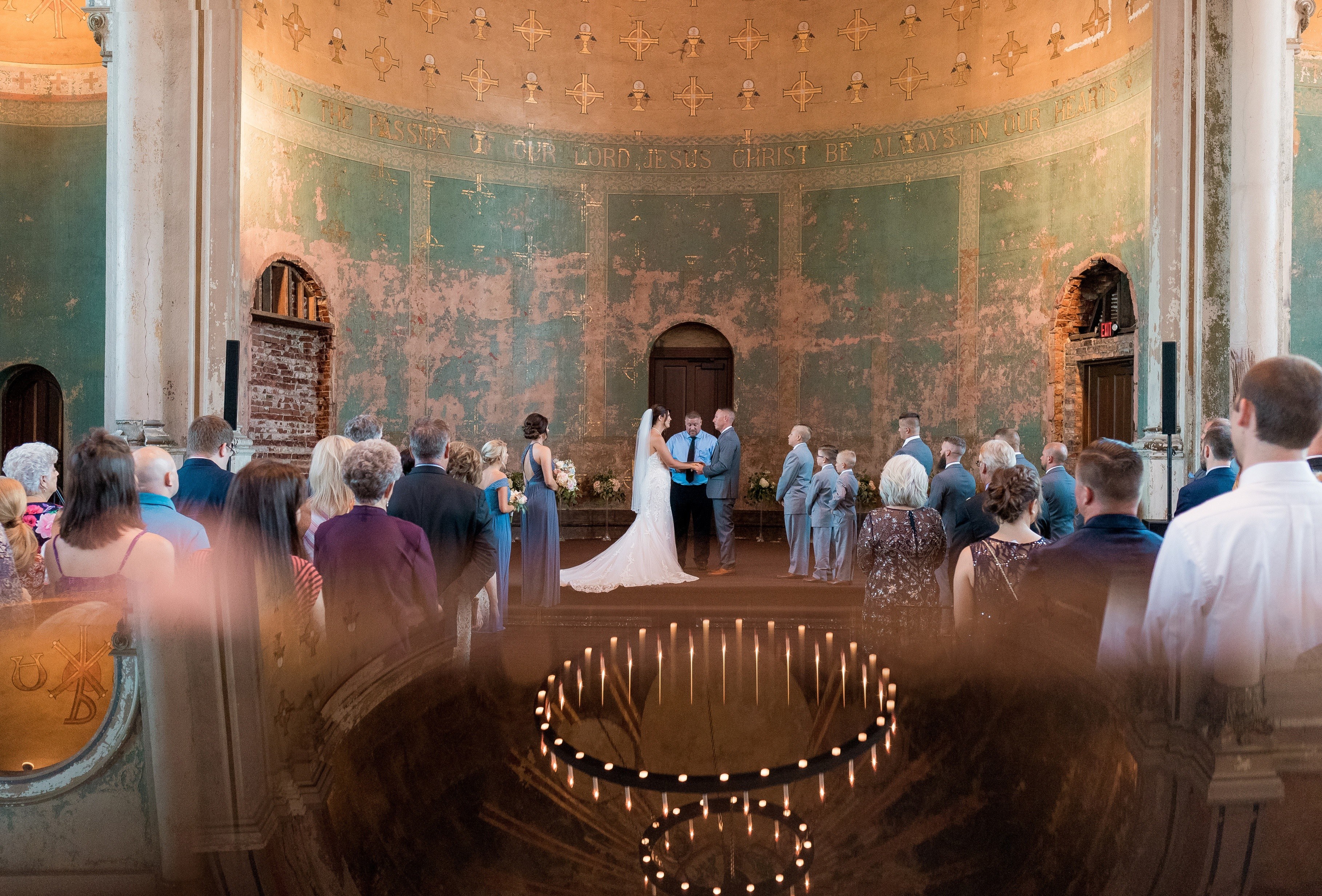 Megan + Travis - Monastery Event Center Wedding - Spaniers & Co ...