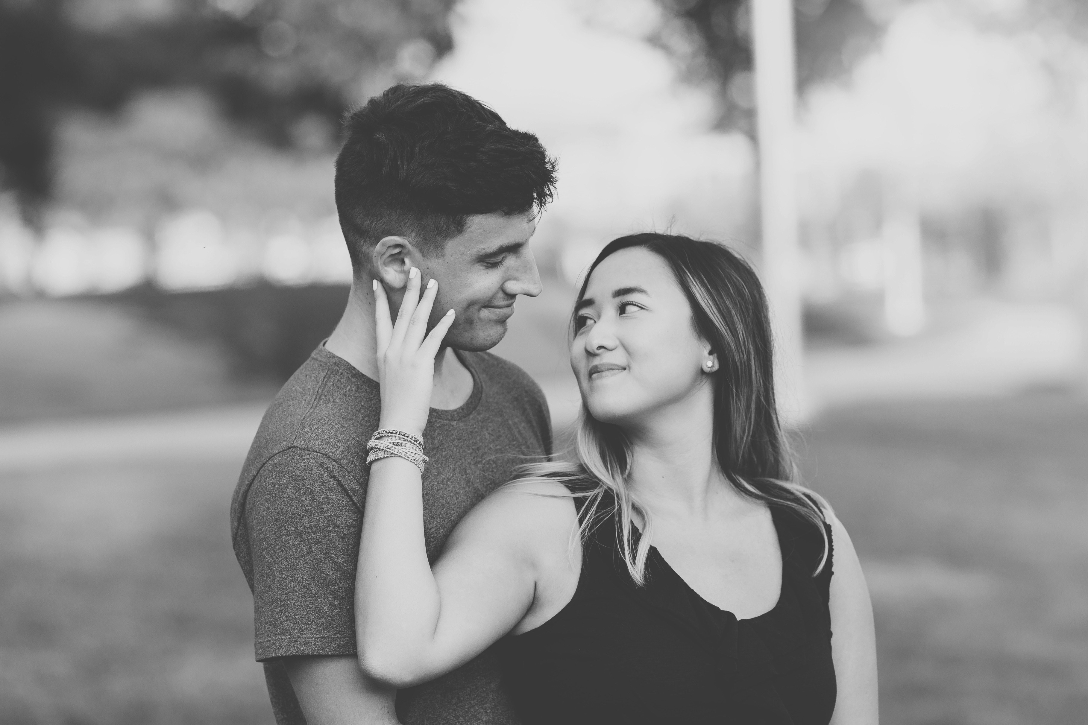Jenna + Matt - Smale Riverfront Park - Cincinnati Engagement Photographers