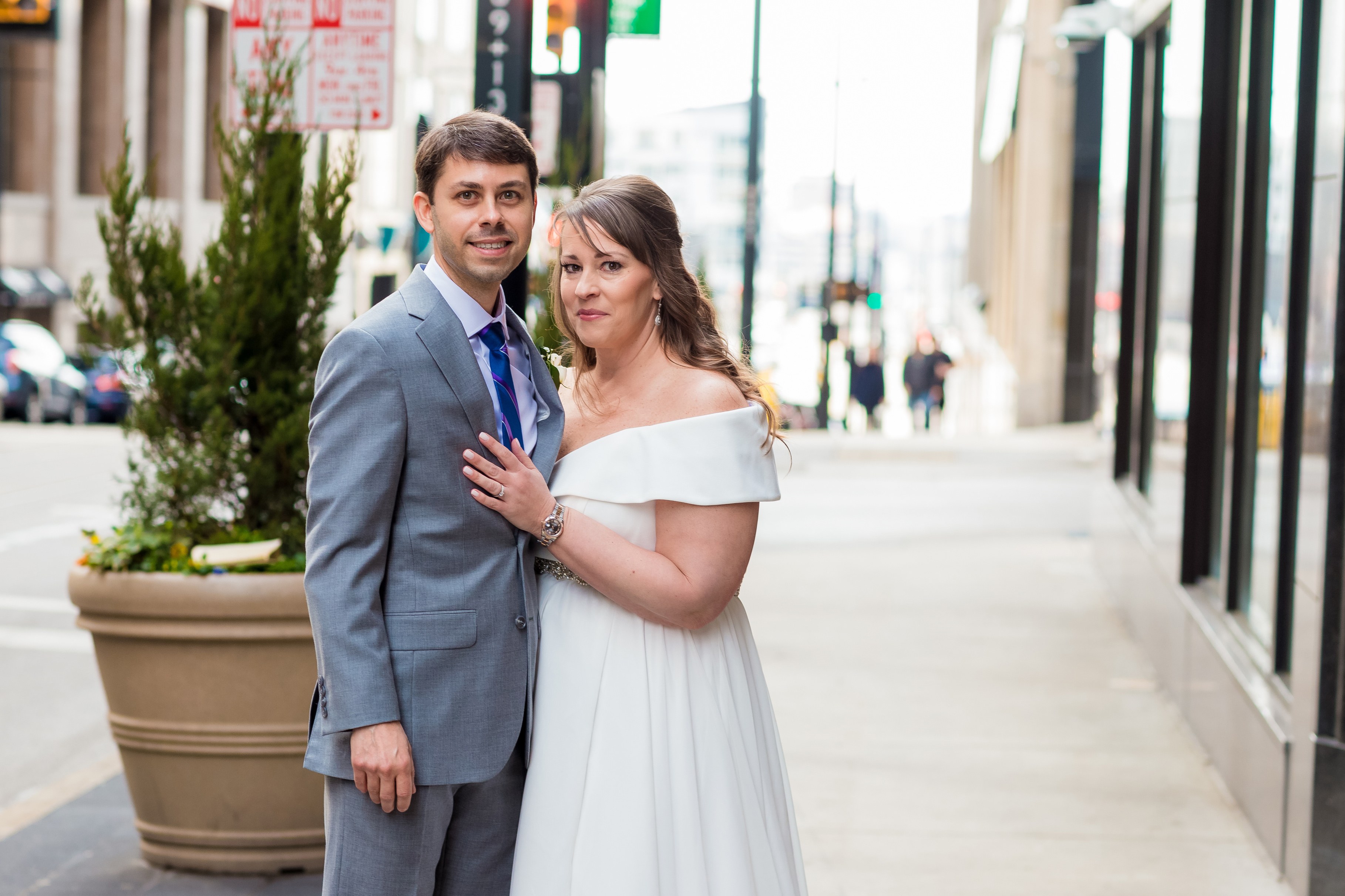 Mindy + Eric - Jeff Ruby's Precinct - Cincinnati Wedding Photographers