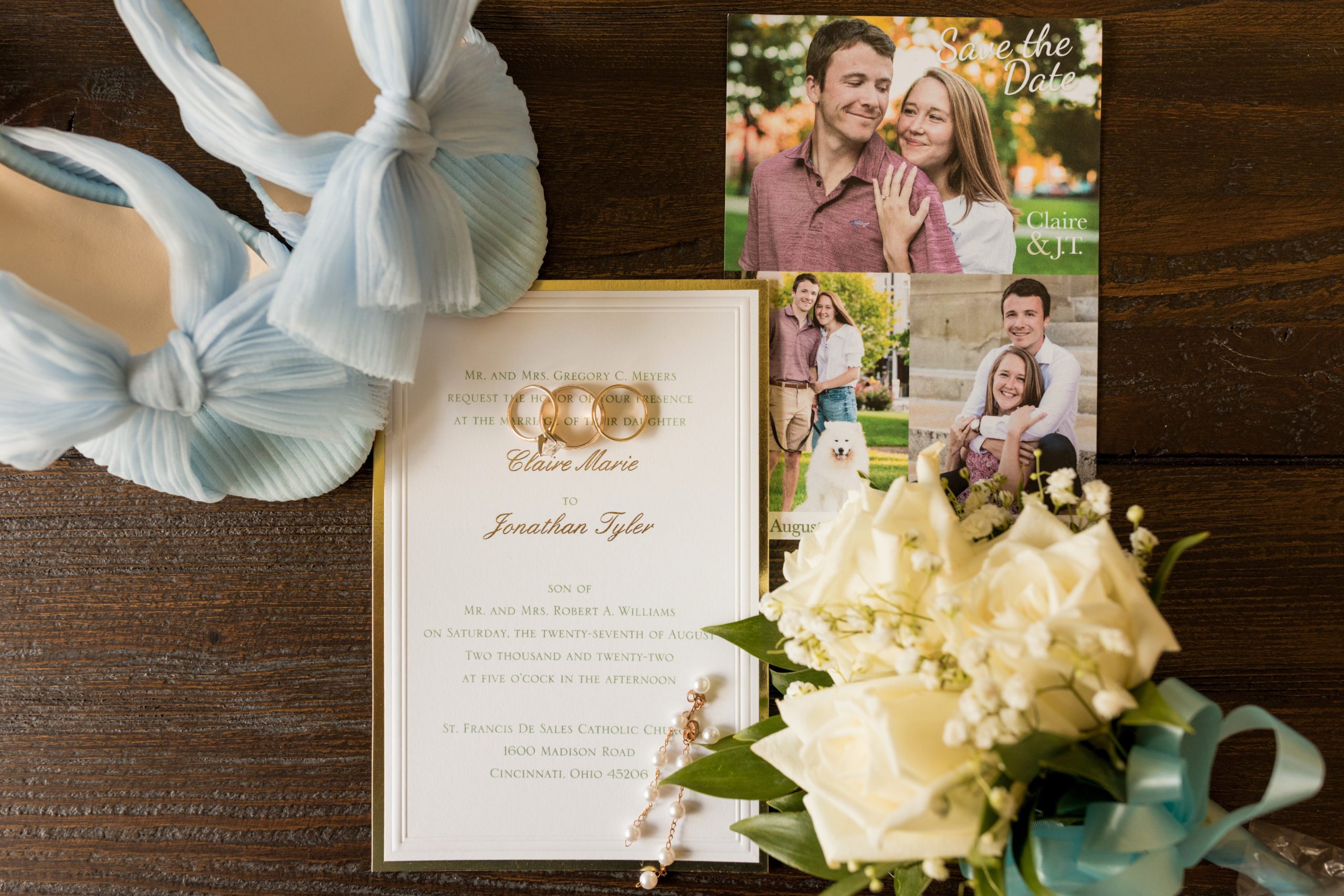 Claire + JT - Cincinnati Union Terminal - Cincinnati Wedding Photographers