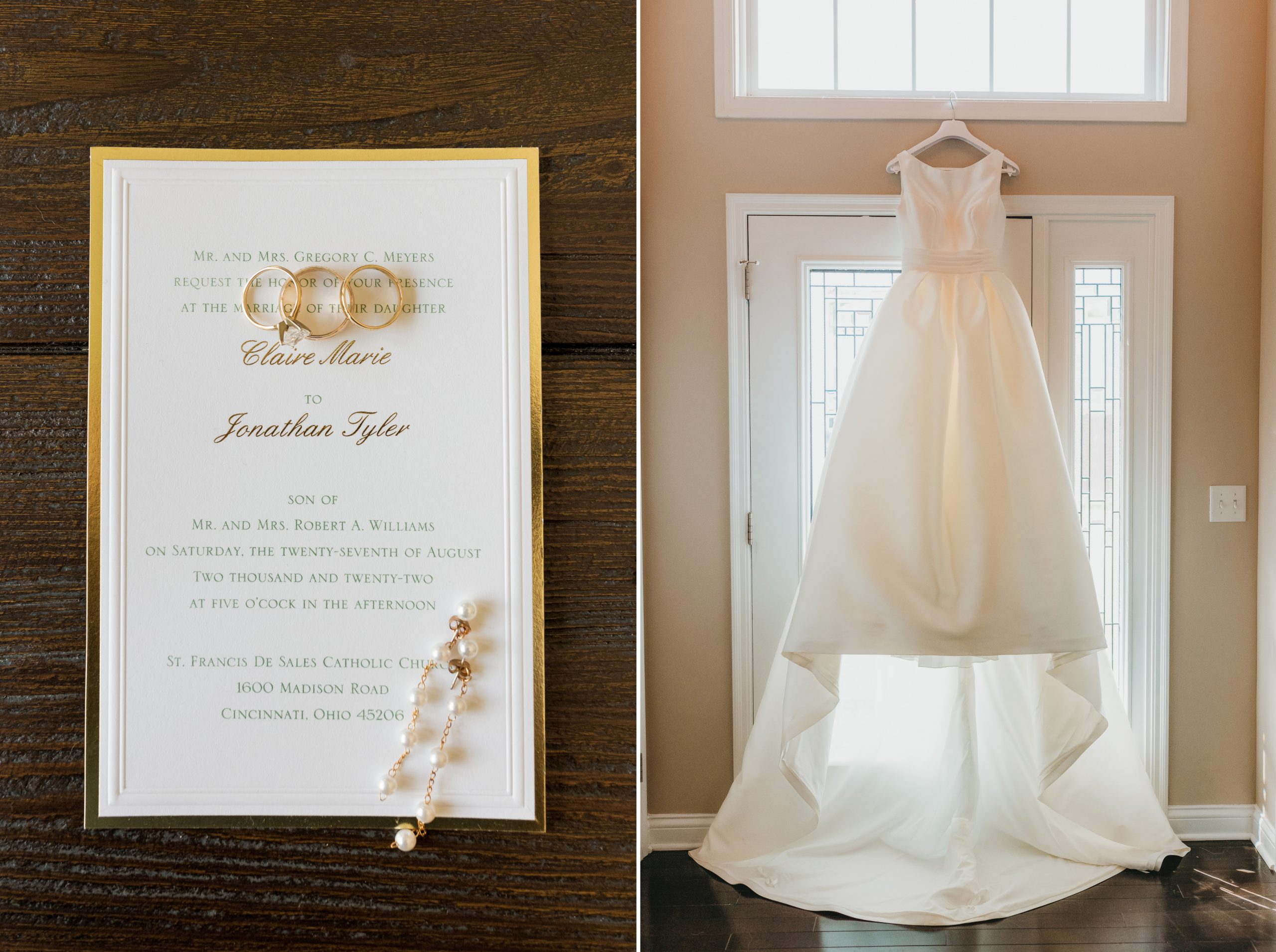 Claire + JT - Cincinnati Union Terminal - Cincinnati Wedding Photographers