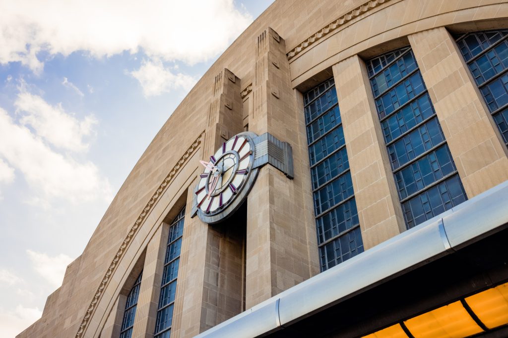 Claire + JT - Cincinnati Union Terminal - Cincinnati Wedding Photographers