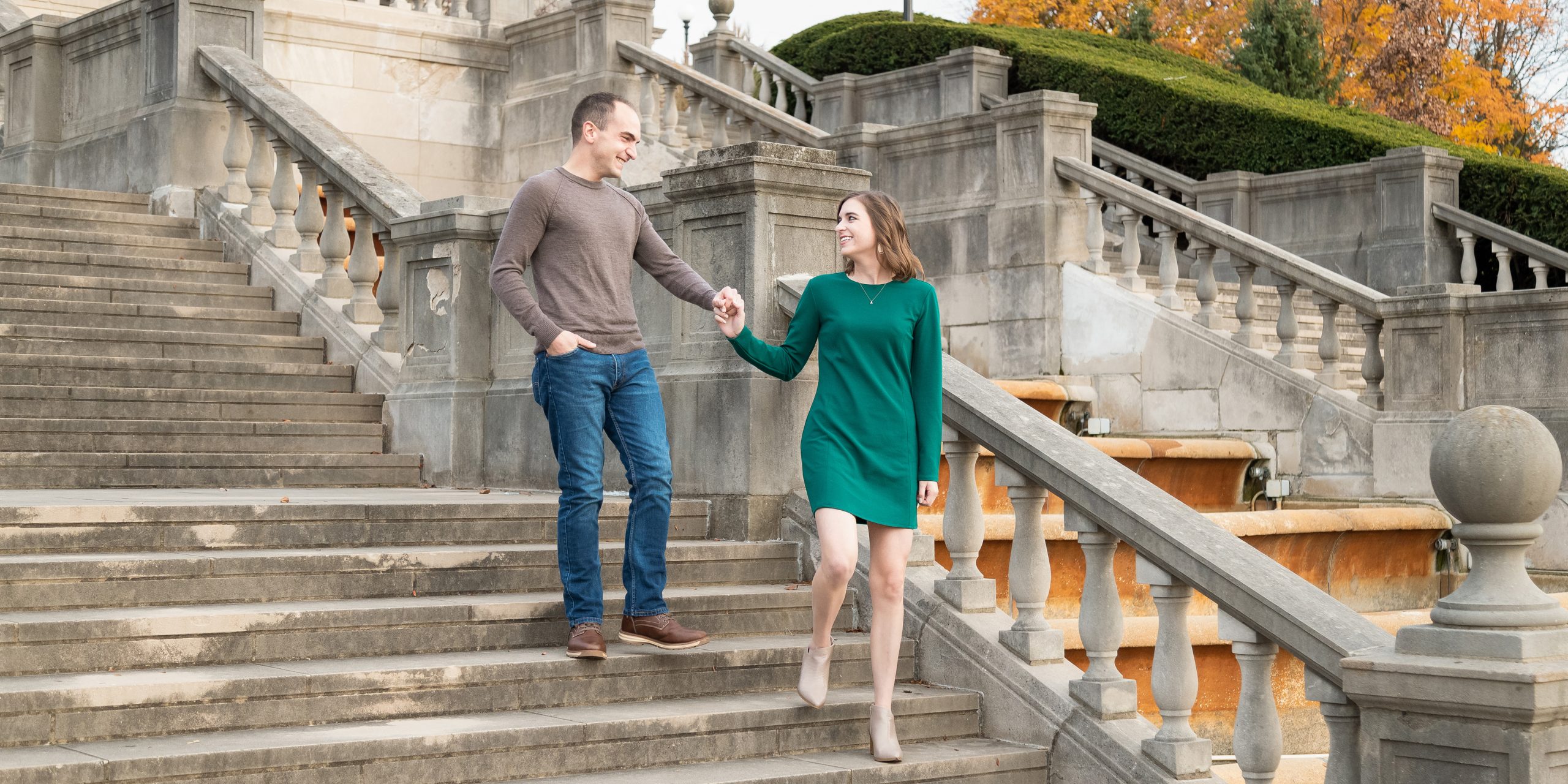 Kaitlyn + Matthew - Ault Park - Cincinnati Engagement Photographers